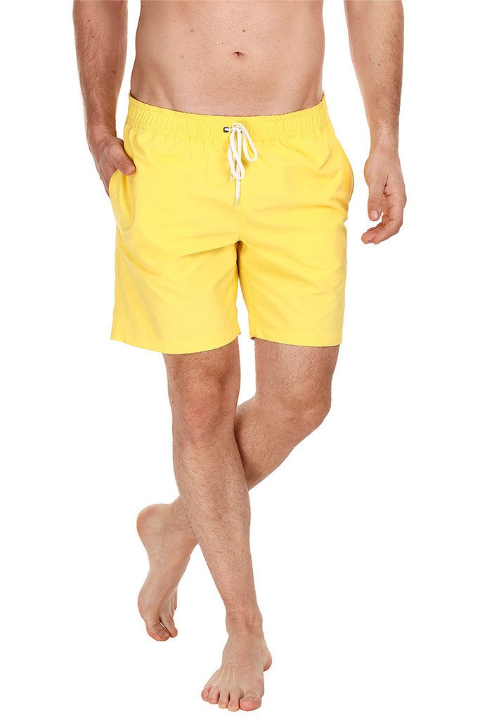 Buy Online Classic Elastic Waist 7" Inseam Swimwear in Quick Dry Nylon ...